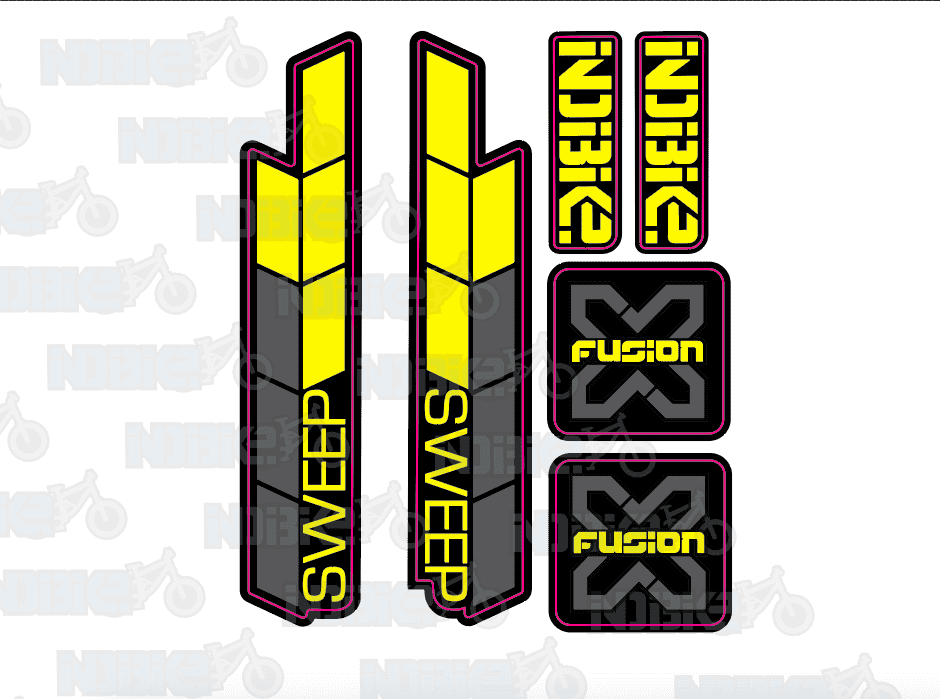 X Fusion Sweep Fork Graphics