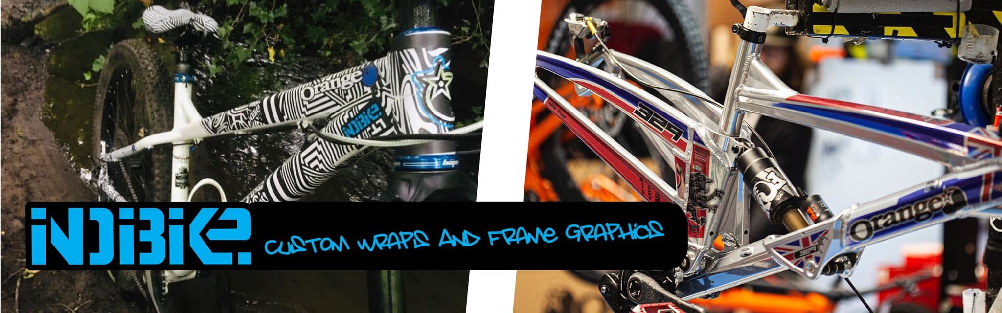Custom Fork, Frame, Rim and Shock Graphics For MTB Road!