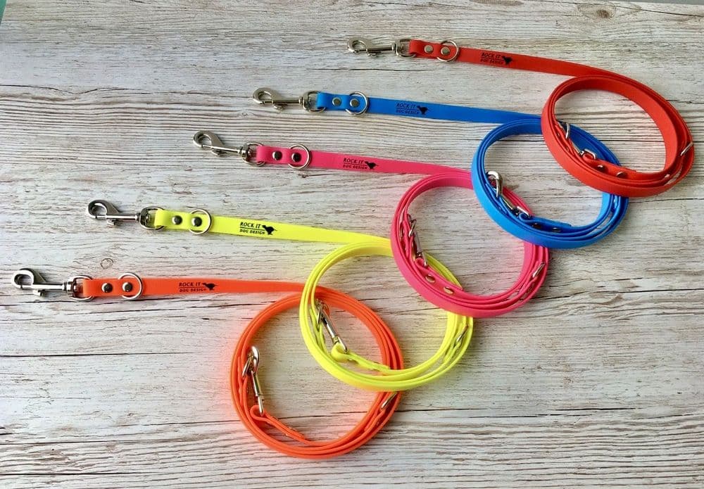 5 x BioThane Double Ended Leads Bundle