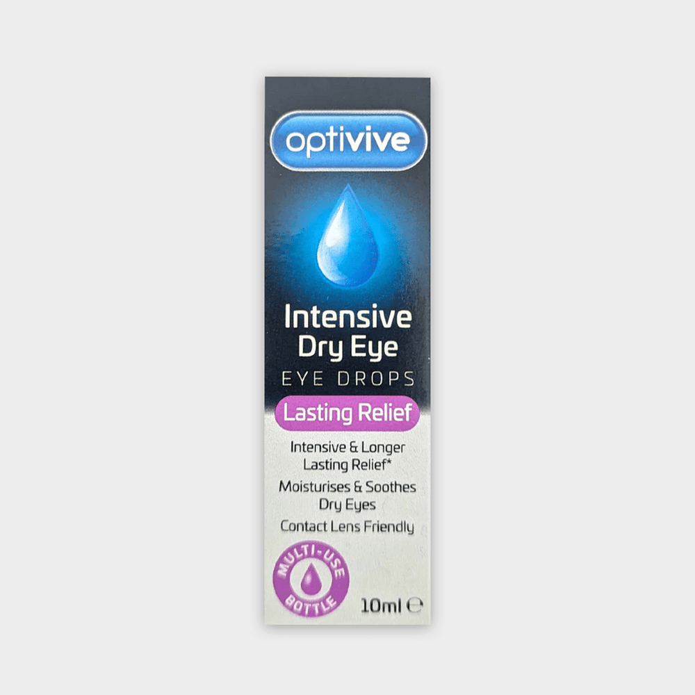 Optivive Intensive Dry Eye Drops 10ml - For Dry Eye Comfort