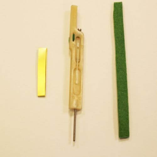 Felt strips for jack damper - Green for Morley Nylon Jacks