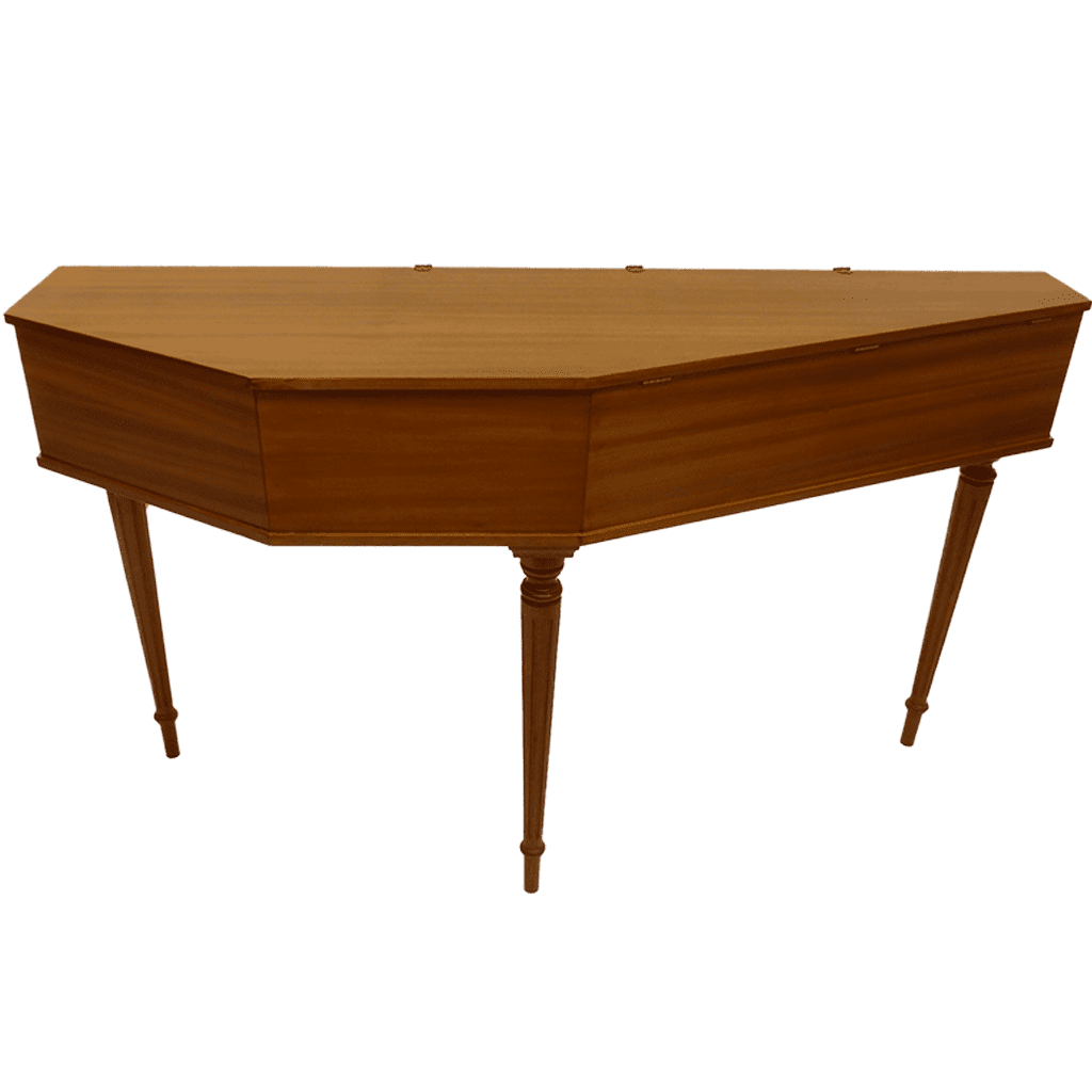 John Morley 4 Octave Virginal Mahogany c1968