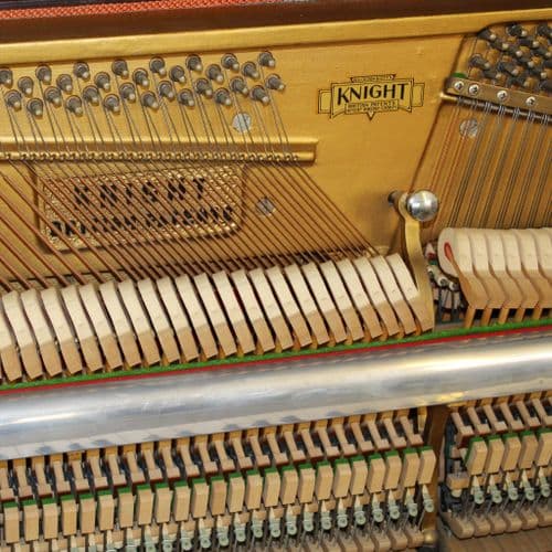 Knight K10 112cm Upright Piano Mahogany OP c1970