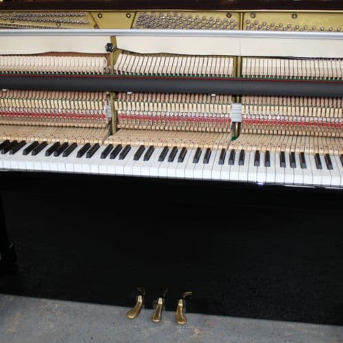 Monington and Weston 110cm Upright Piano Black c2011