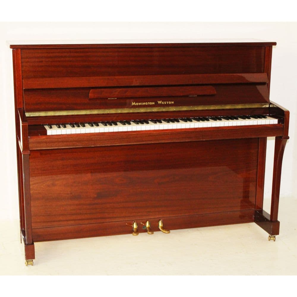 Monington and Weston 110cm Upright Piano Mahogany c2003
