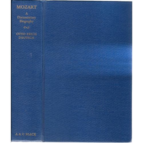 Mozart A Documentary Biography by Otto Erich Deutsch book secondhand