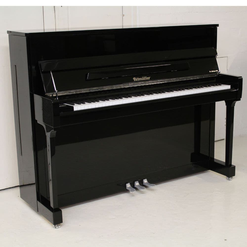 Ritmuller Superior RS114 Traditional Upright Piano Black New