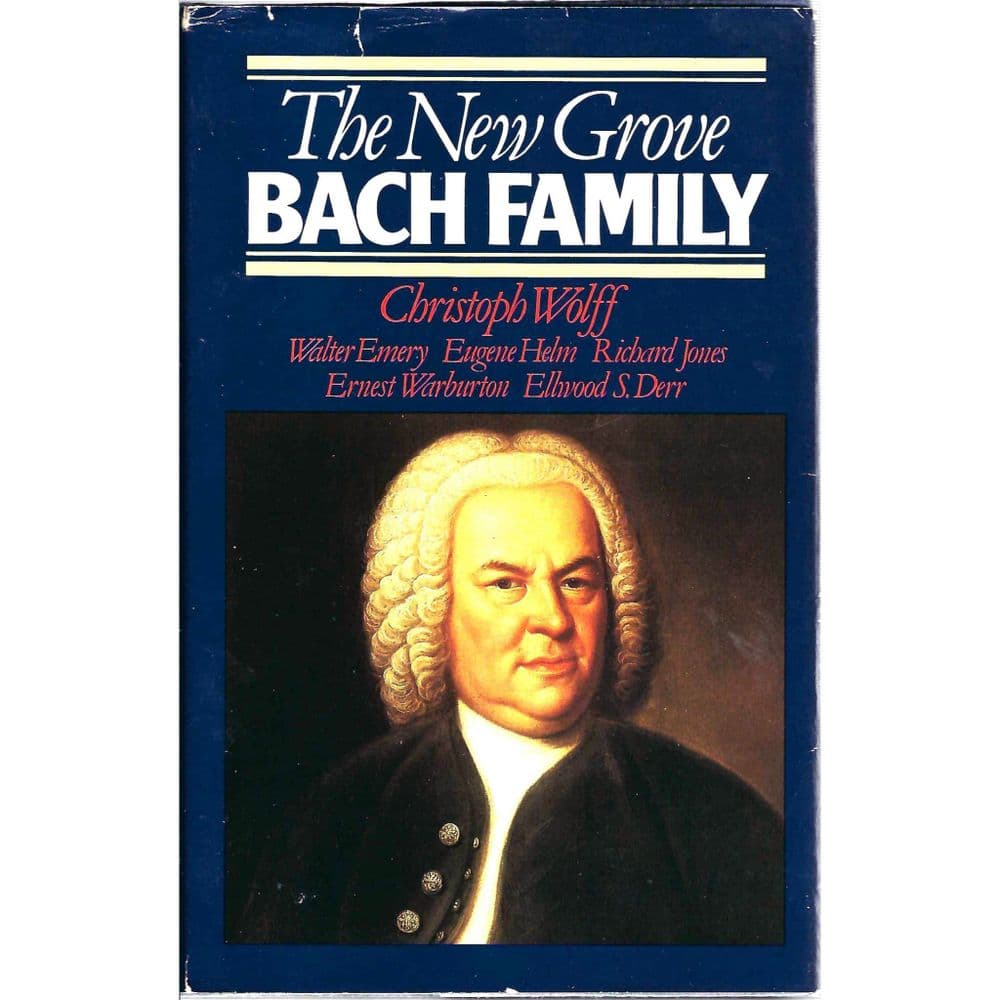 The New Grove Bach Family The New Grove Composer Biography Christoph Wolff