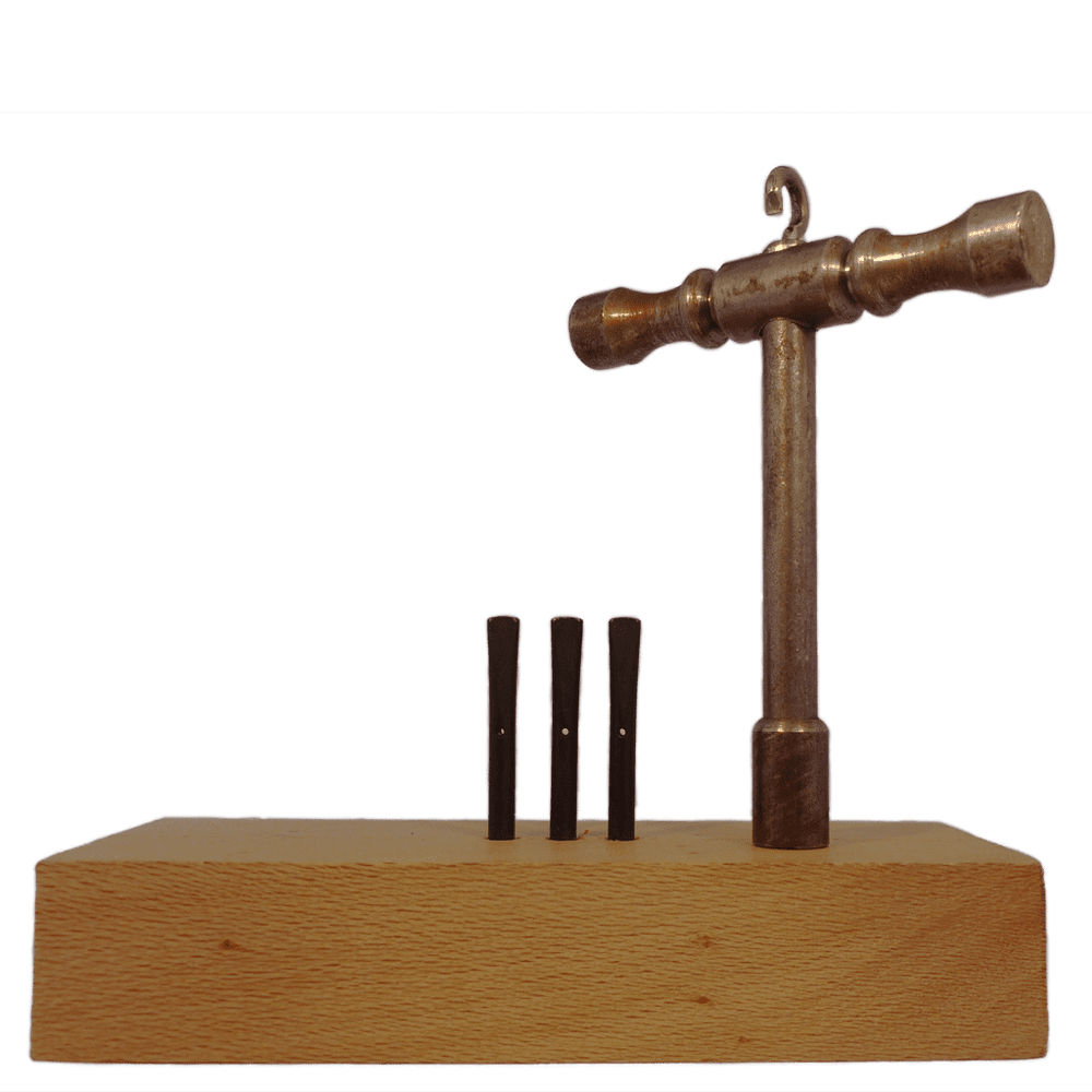 Zuckermann Tuning hammer for oblong headed pins