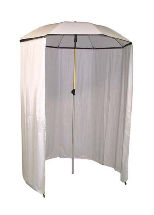 6ft Work umbrella - Non Conductive Fibreglass pole with detachable curtain