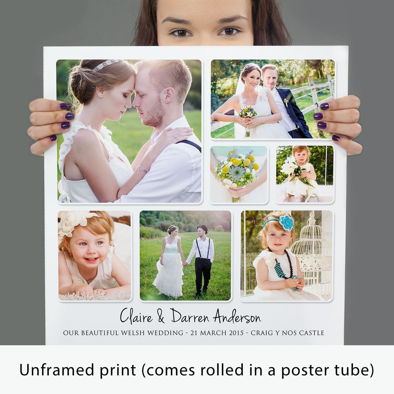 Wedding Collage Frames Elegant Wedding Photo Collage Perfect