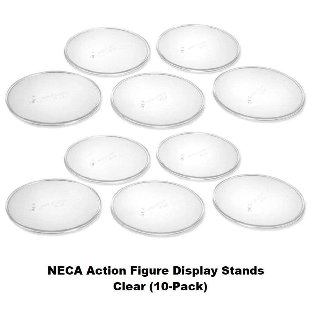 ACTION FIGURE DISPLAY STANDS - CLEAR 10-PACK FROM NECA