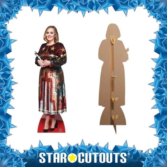 ADELE LIFE SIZE CARDBOARD CUT OUT