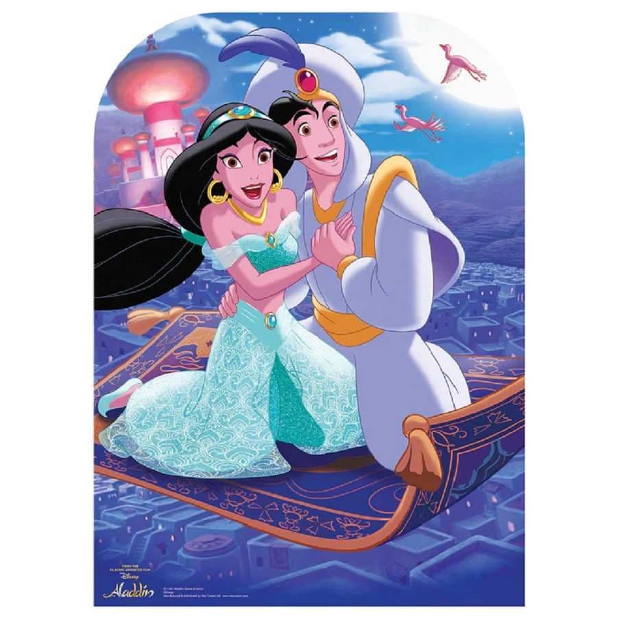 ALADDIN CLASSIC MAGIC CARPET SCENE DISNEY CARDBOARD CUT OUT