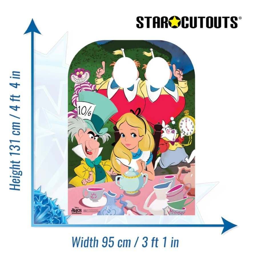 ALICE IN WONDERLAND CLASSIC DISNEY STAND IN CARDBOARD CUT OUT