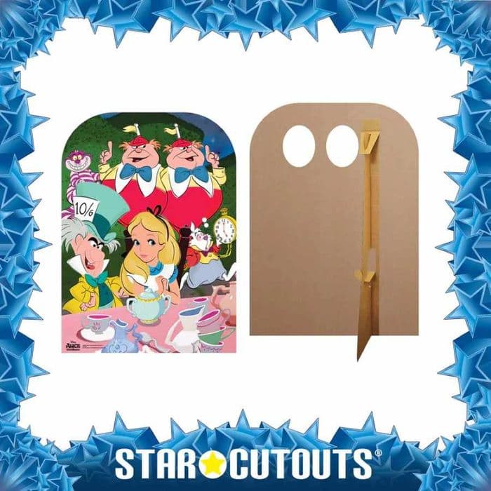 ALICE IN WONDERLAND CLASSIC DISNEY STAND IN CARDBOARD CUT OUT