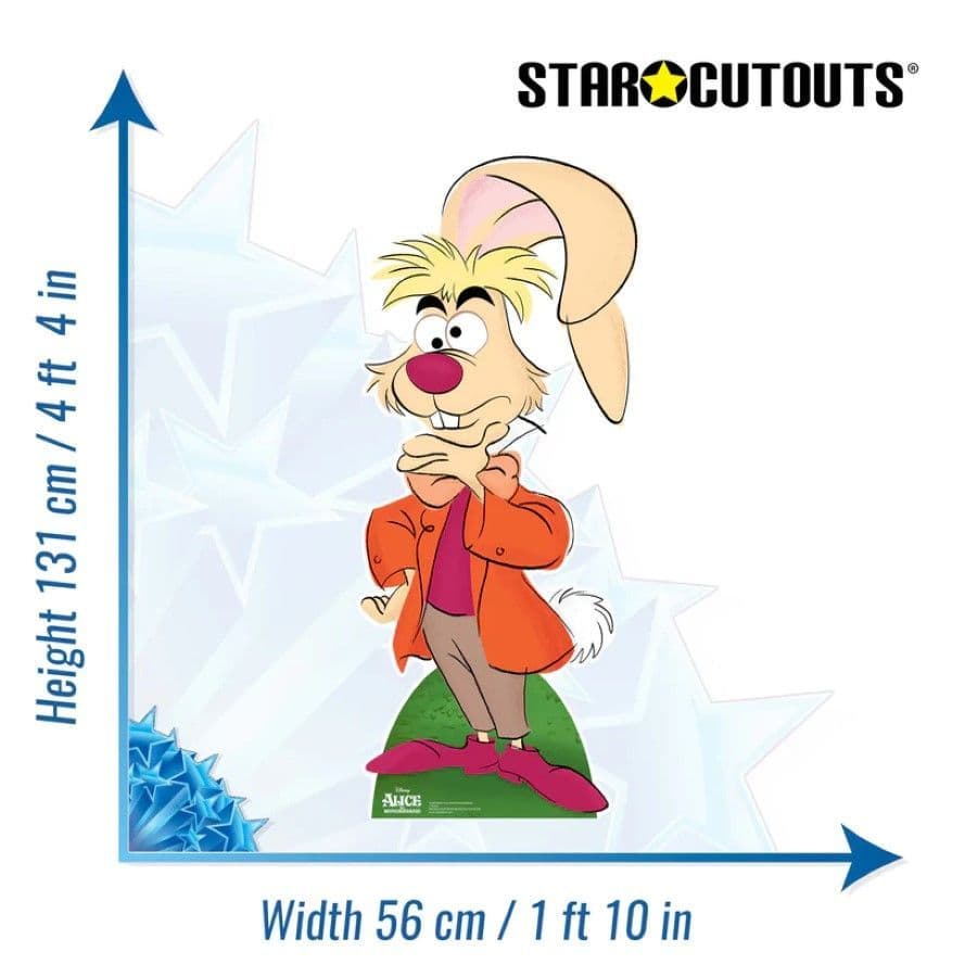 ALICE IN WONDERLAND CLASSIC MARCH HARE DISNEY CARDBOARD CUT OUT