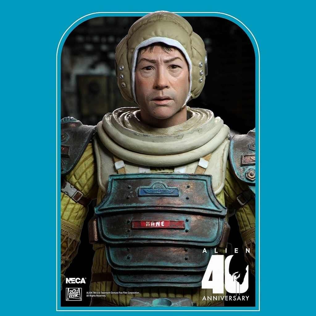 ALIEN 40TH ANNIVERSARY SERIES 3 7" SCALE KANE ACTION FIGURE FROM NECA