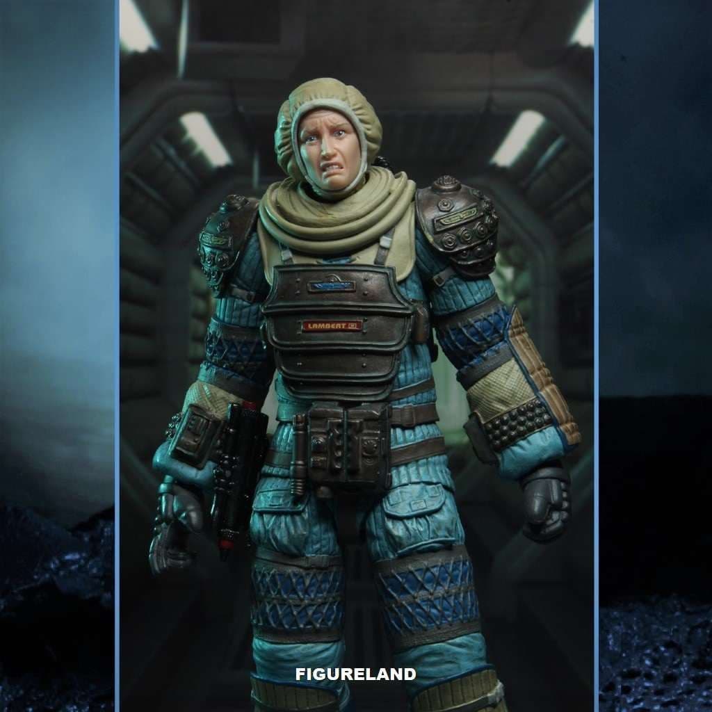 ALIEN 40TH ANNIVERSARY WAVE 4 LAMBERT IN COMPRESSION SUIT ACTION FIGURE ...