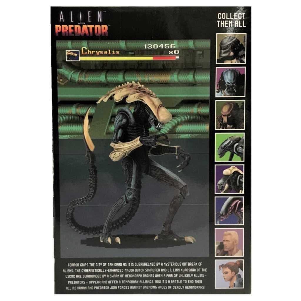 ALIEN VS PREDATOR ARCADE APPEARANCE CHRYSALIS ALIEN ACTION FIGURE FROM NECA