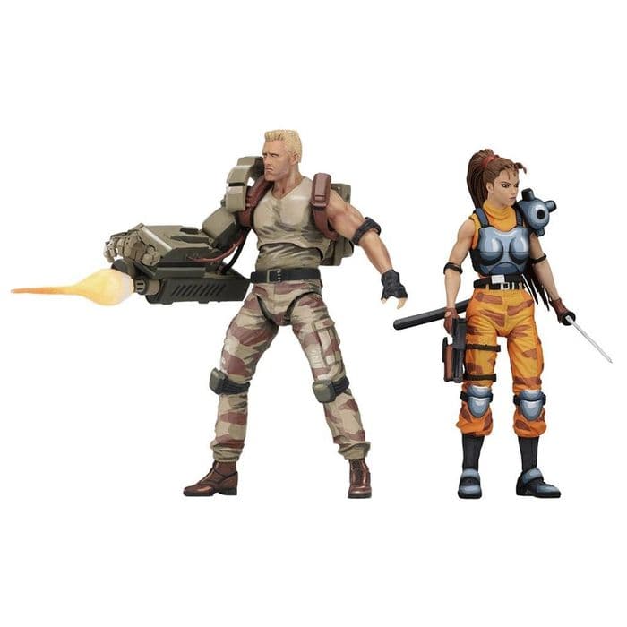 ALIEN VS PREDATOR ARCADE APPEARANCE DUTCH AND LINN ACTION FIGURE 2 PACK ...