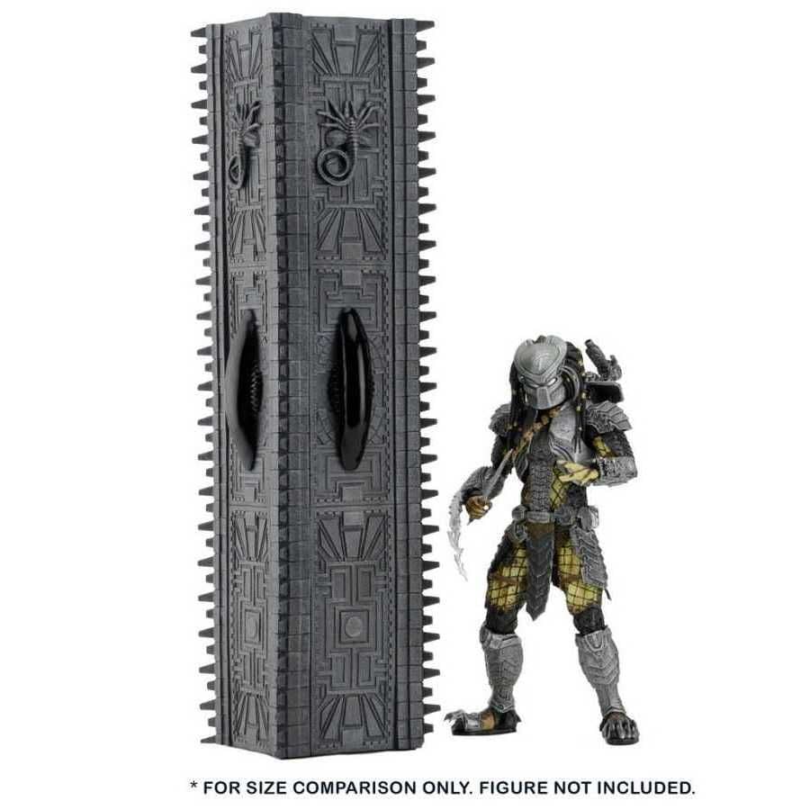 ALIEN VS PREDATOR TEMPLE PILLAR DIORAMA ELEMENT REPLICA FROM NECA