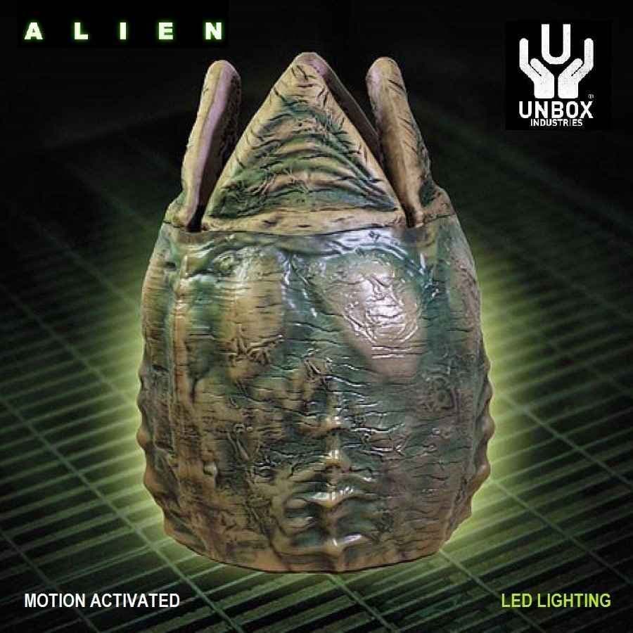 ALIEN XENOMORPH MOTION ACTIVATED STORAGE EGG FROM UNBOX INDUSTRIES