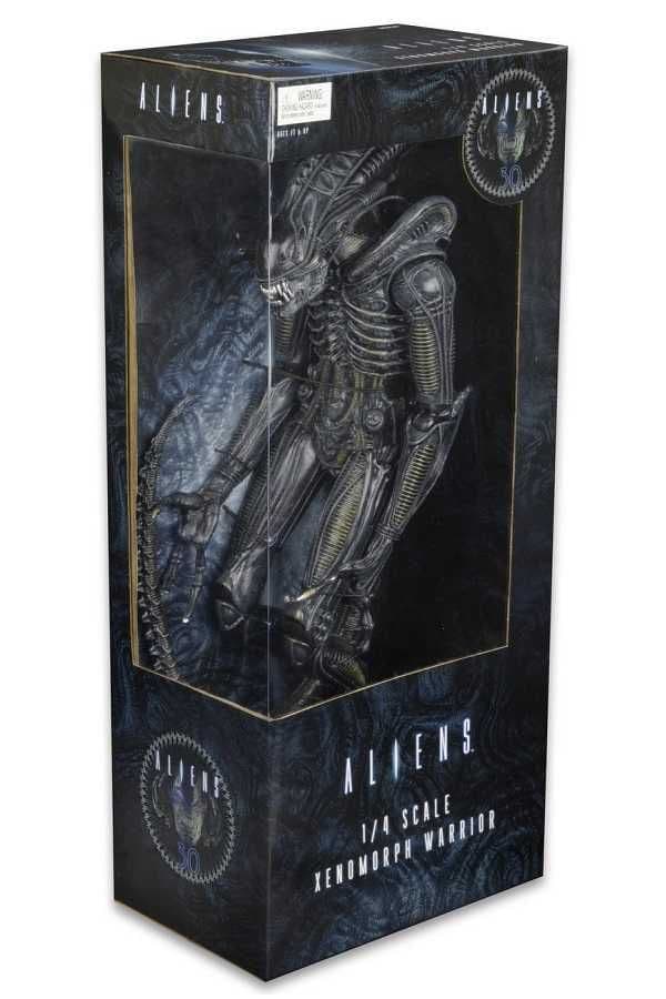 ALIENS 1 4 SCALE 1986 ALIEN WARRIOR ACTION FIGURE FROM NECA