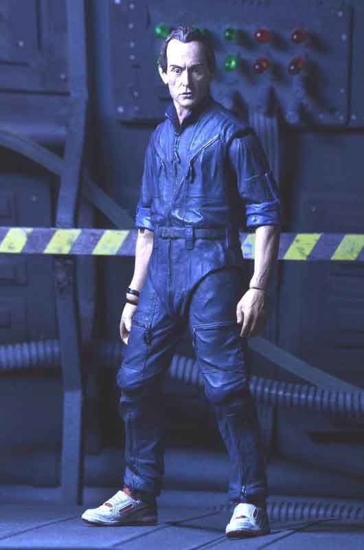 ALIENS SERIES 3 - 7" 1986 ALIENS ANDROID BISHOP ACTION FIGURE FROM NECA
