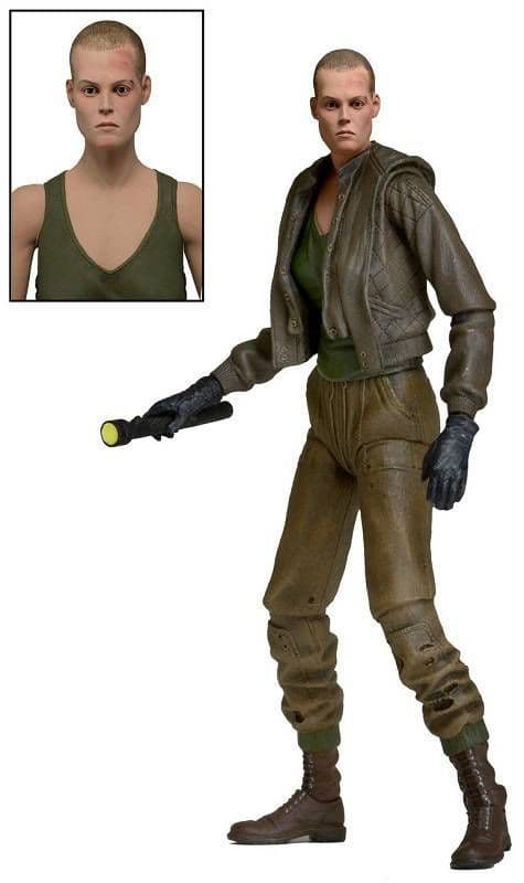 ALIENS SERIES 8 - 7" RIPLEY IN PRISON UNIFORM ACTION FIGURE FROM NECA