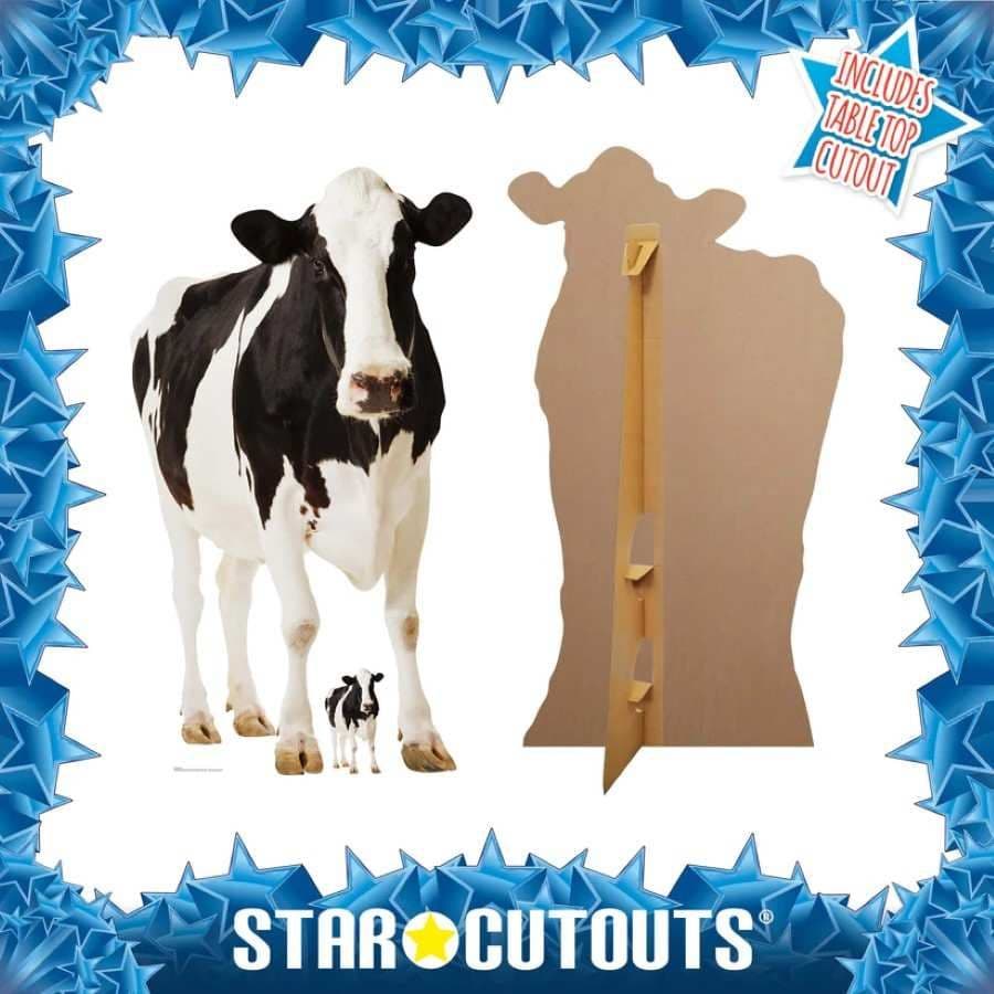ANIMALS COW CARDBOARD CUT OUT