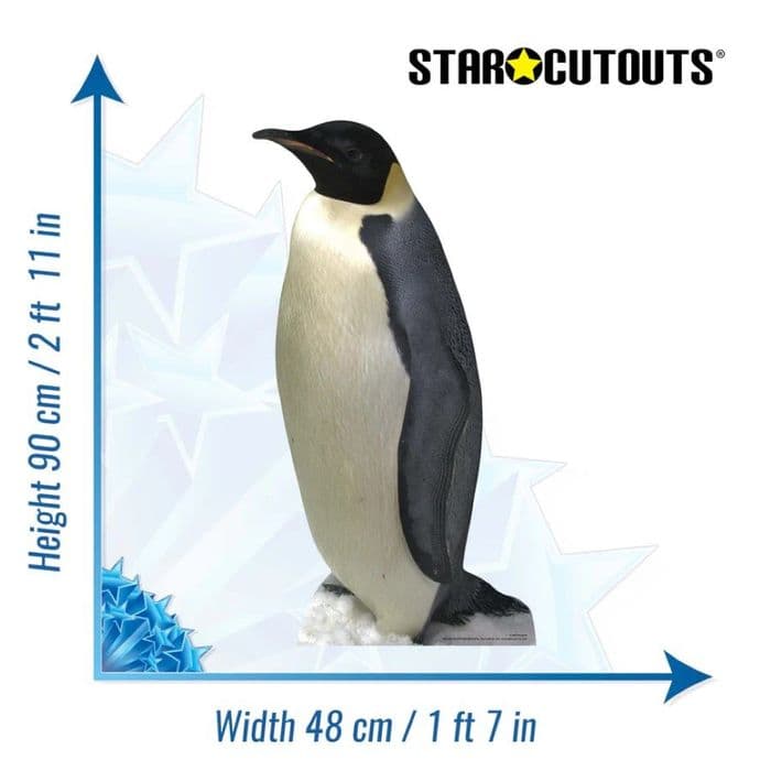 ANIMALS PENGUIN CARDBOARD CUT OUT