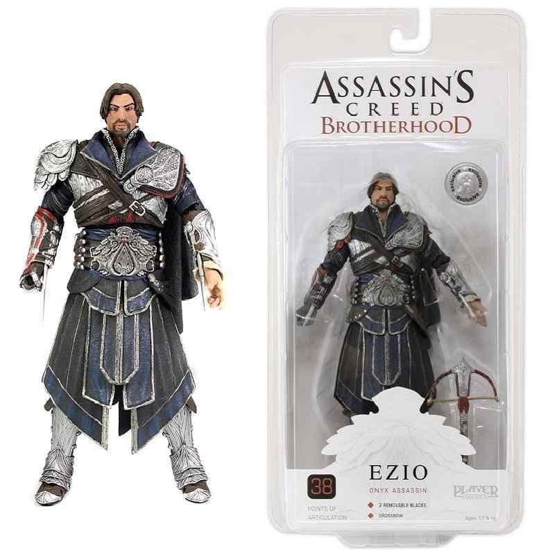 ASSASSIN S CREED BROTHERHOOD 7" LIMITED EDITION EZIO IN UNHOODED ONYX ...