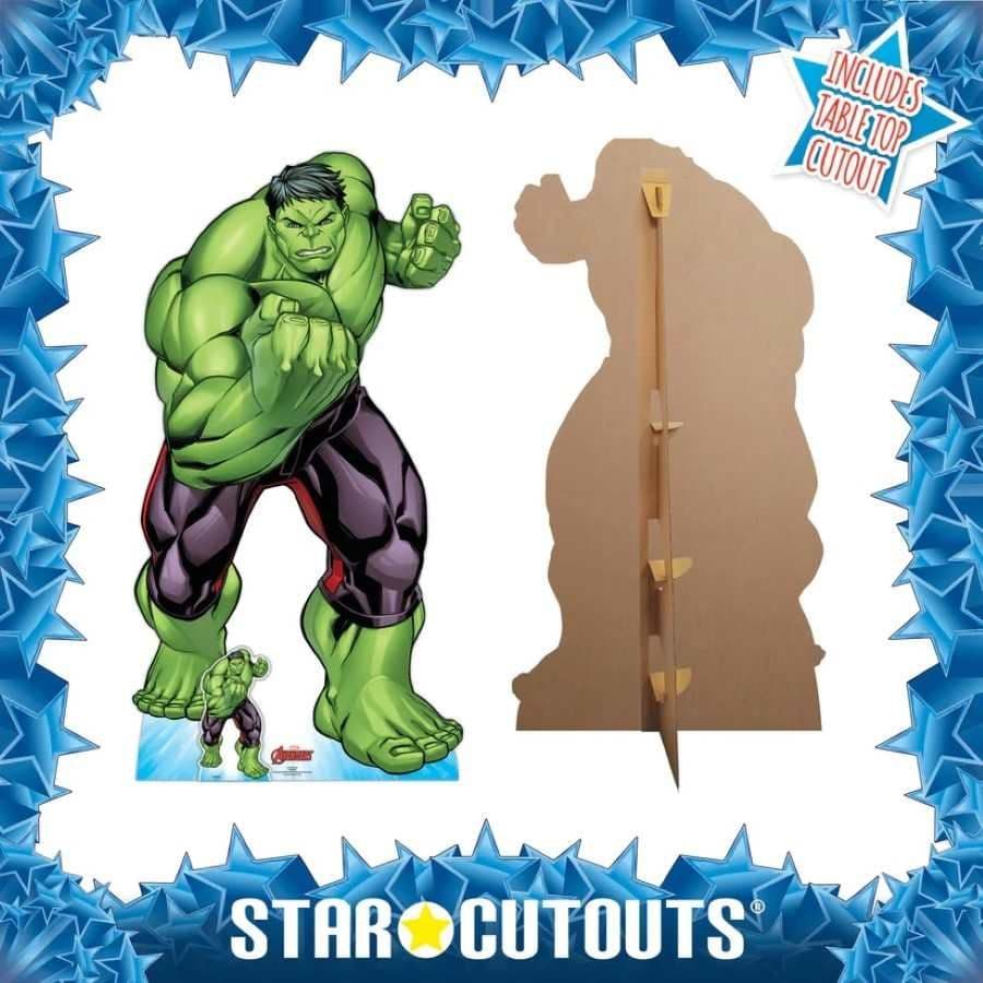 AVENGERS HULK LIFE SIZE CARDBOARD CUT OUT