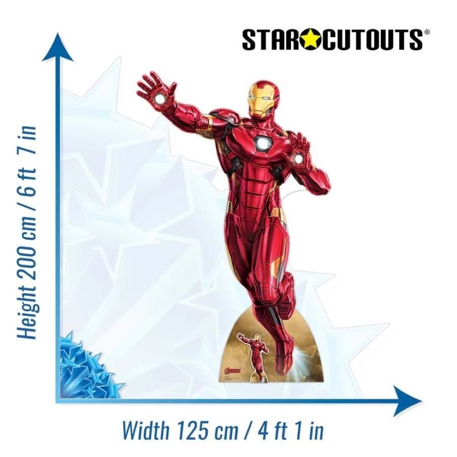 AVENGERS IRON MAN TONY STARK LIFE SIZE CARDBOARD CUT OUT