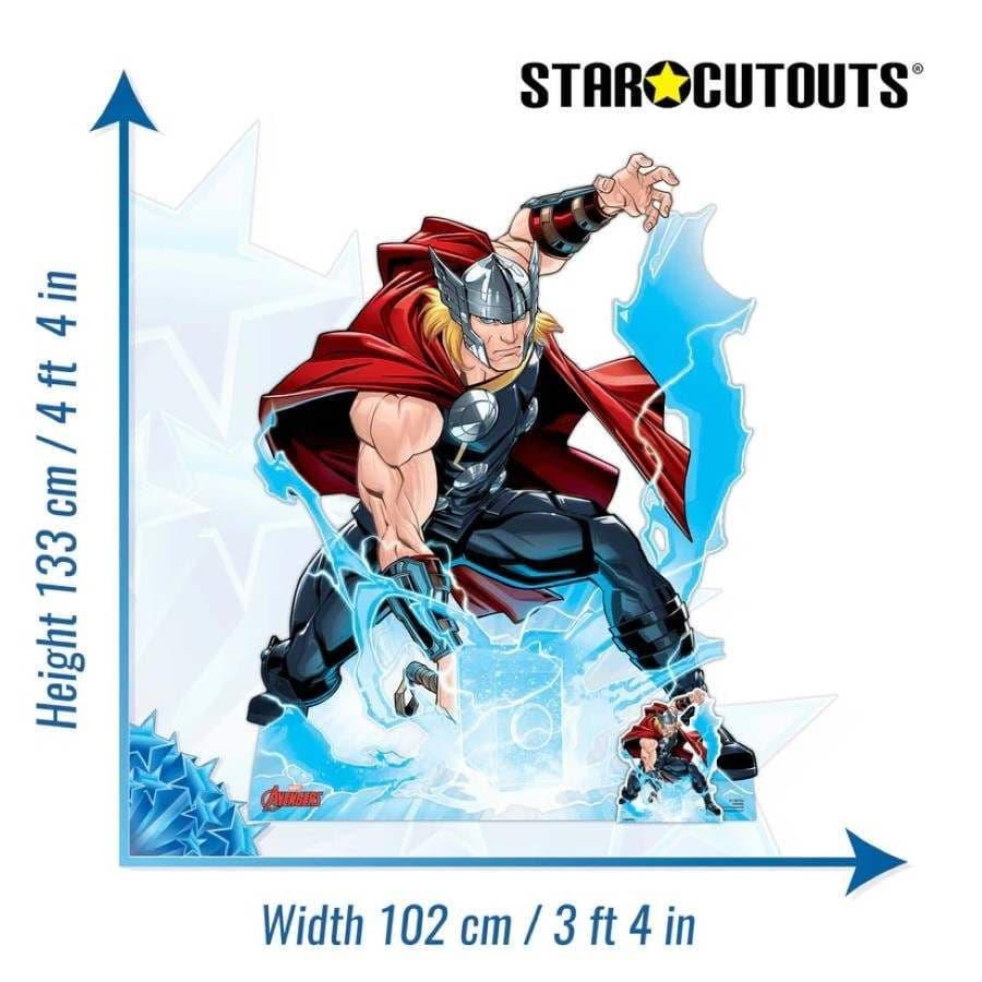 AVENGERS THOR CALL THE STORM CARDBOARD CUT OUT