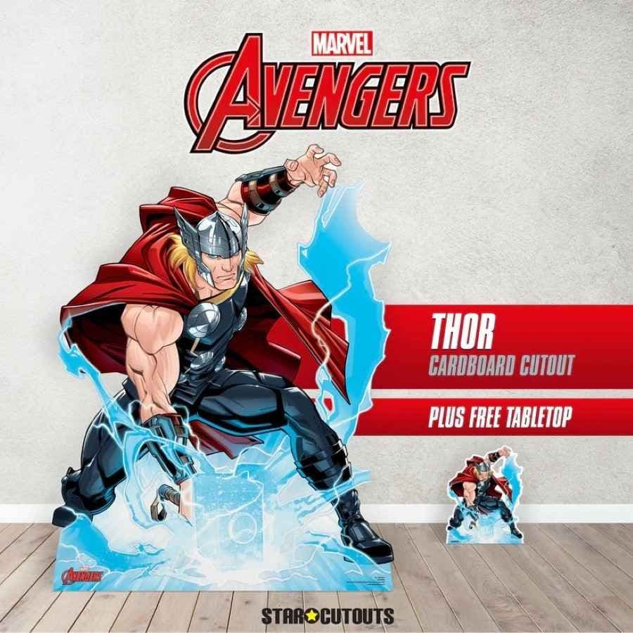 AVENGERS THOR CALL THE STORM CARDBOARD CUT OUT