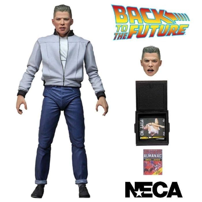 BACK TO THE FUTURE 2 ULTIMATE BIFF TANNEN 7" SCALE ACTION FIGURE FROM NECA