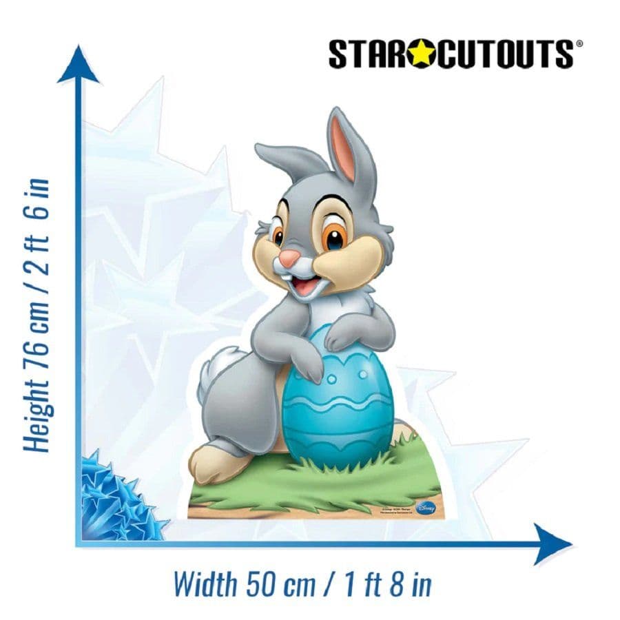BAMBI THUMPER DISNEY CARDBOARD CUT OUT