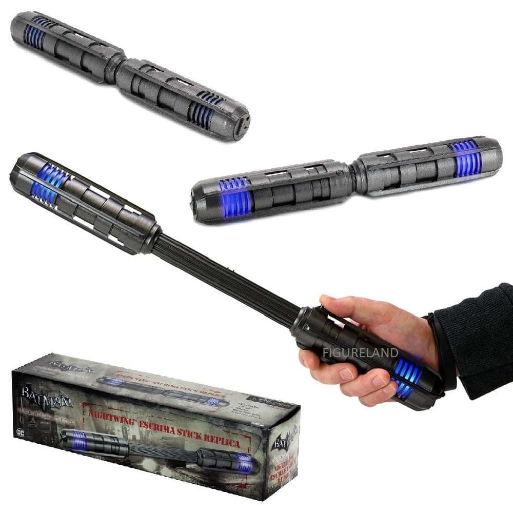 BATMAN ARKHAM KNIGHT PROP REPLICA KNIGHTWING S ESCRIMA STICK FROM NECA