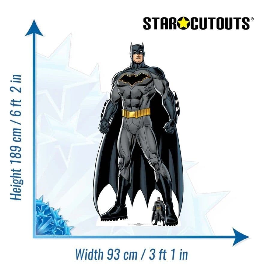 BATMAN CAPED CRUSADER LIFE SIZE CARDBOARD CUT OUT