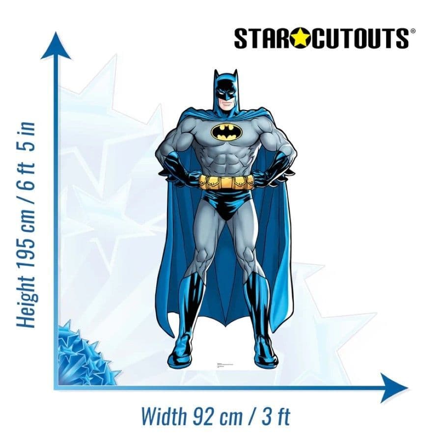 BATMAN DC COMICS LIFE SIZE CARDBOARD CUT OUT