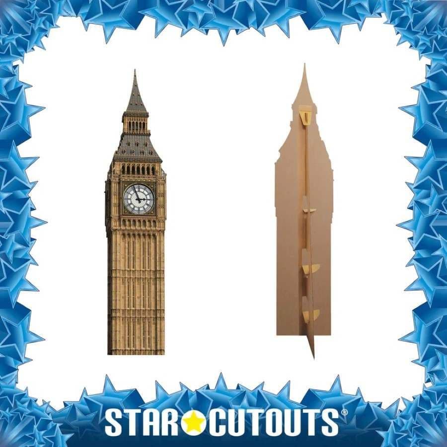 BIG BEN LANDMARK CARDBOARD CUT OUT