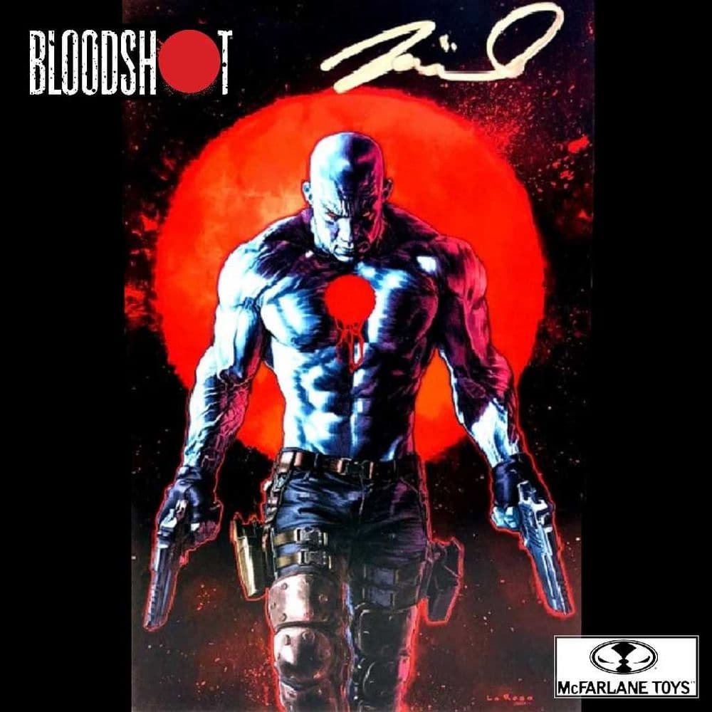 BLOODSHOT MOVIE 7" BLOODSHOT ACTION FIGURE FROM MCFARLANE TOYS