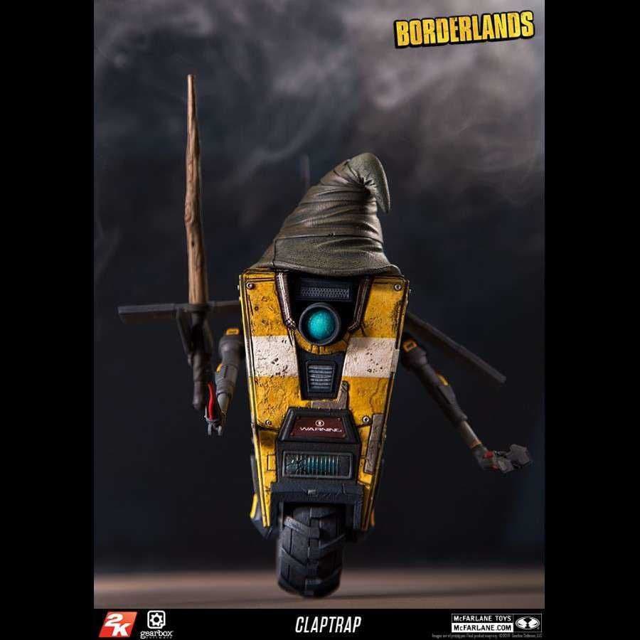 BORDERLANDS CLAPTRAP DELUXE BOX SET ACTION FIGURE FROM MCFARLANE TOYS