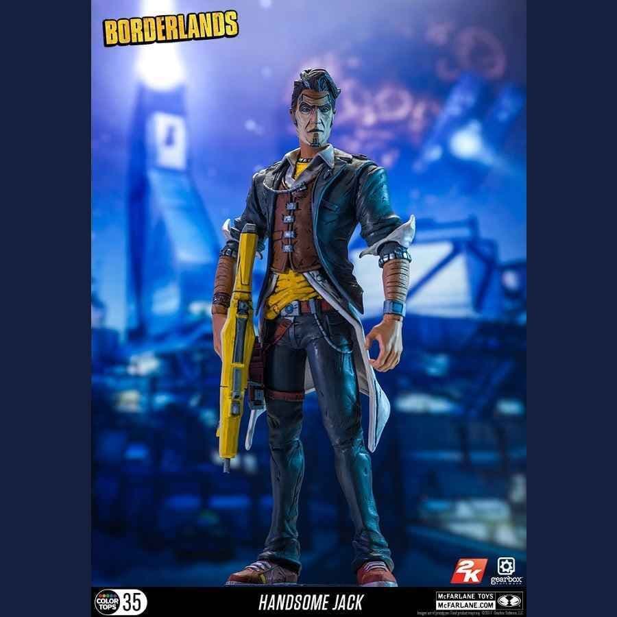 BORDERLANDS HANDSOME JACK 7" SCALE ACTION FIGURE FROM MCFARLANE TOYS