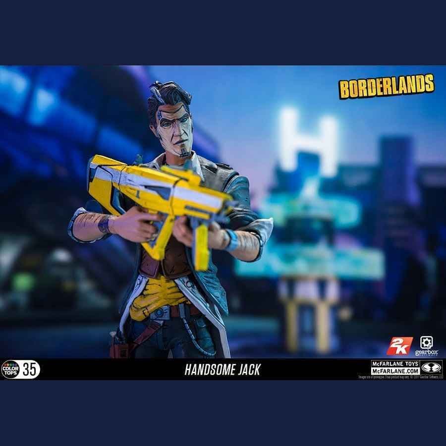 BORDERLANDS HANDSOME JACK 7" SCALE ACTION FIGURE FROM MCFARLANE TOYS