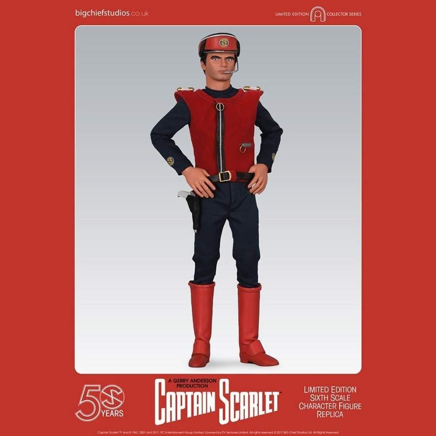 CAPTAIN SCARLET 1 6 SCALE LIMITED EDITION CHARACTER REPLICA FIGURE FROM ...