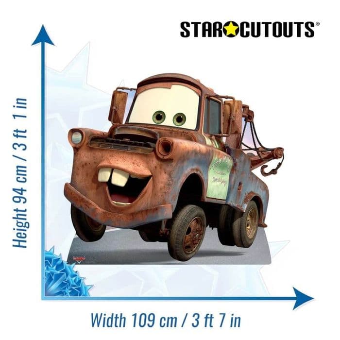 CARS MATER DISNEY PIXAR CARDBOARD CUT OUT