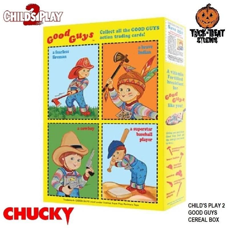 CHILD S PLAY 2 PROP REPLICA 1 1 GOOD GUYS CEREAL BOX FROM TRICK OR ...